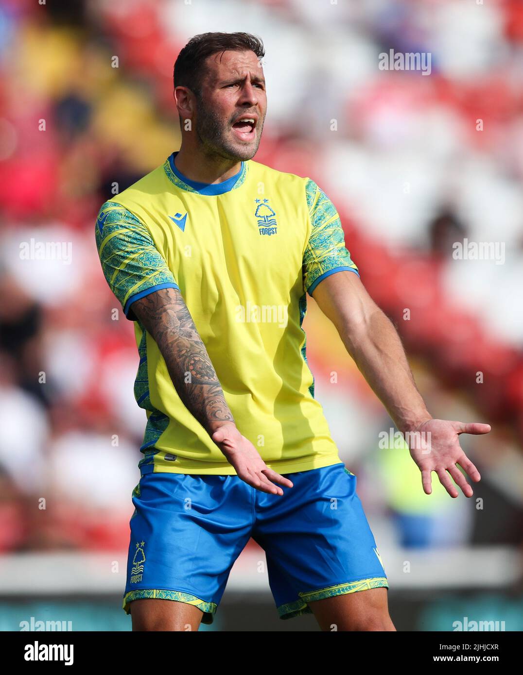 Nottingham Forest's Steve Cook during a pre-season friendly match at ...