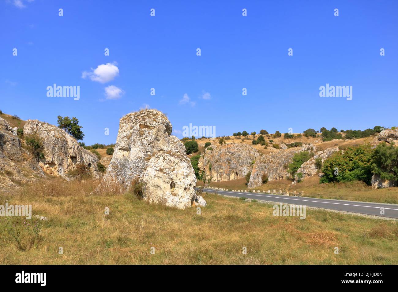 a mountain landscape with some of the oldest limestone rock formations ...
