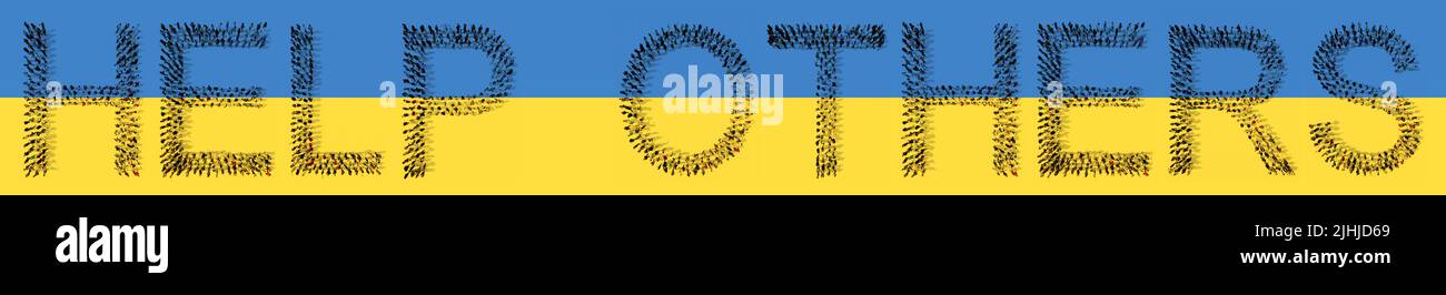 Helping others abstract hi-res stock photography and images - Alamy