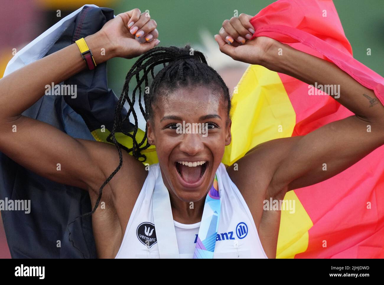 Nafissatou thiam 2022 oregon hi-res stock photography and images - Alamy