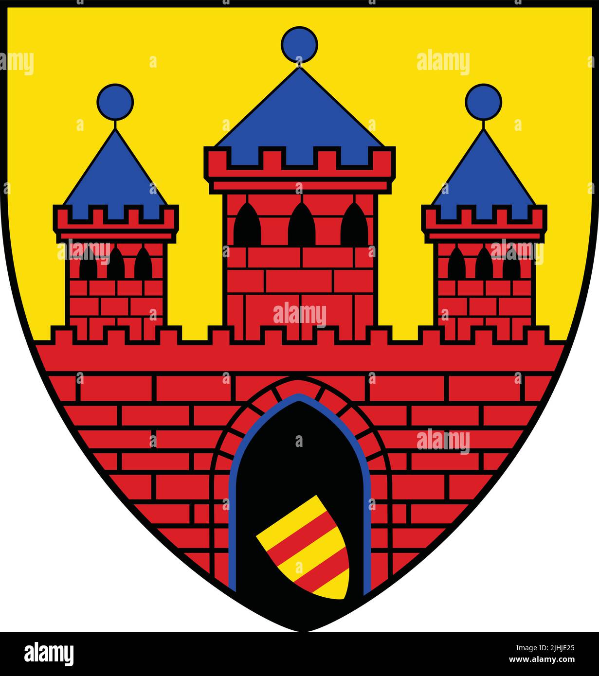 Coat of arms of OLDENBURG, GERMANY Stock Vector Image & Art - Alamy