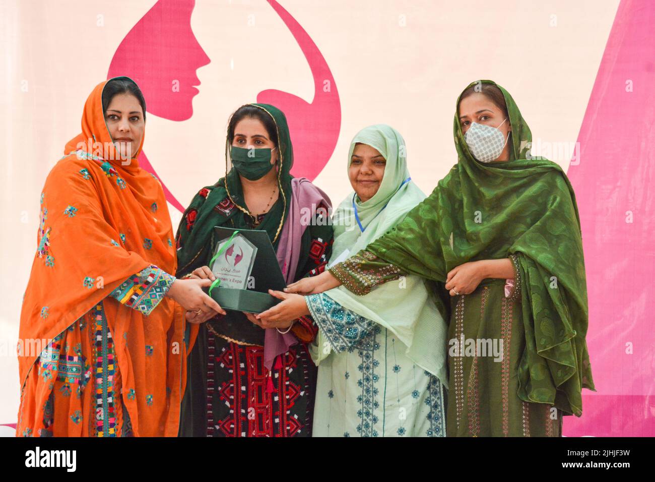 Quetta, Pakistan. JUly 02-03 2022: Member Provincial Assembly Shakeela ...