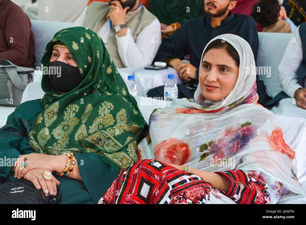 Quetta, Pakistan. JUly 02-03 2022: women entrepreneurs participating in ...