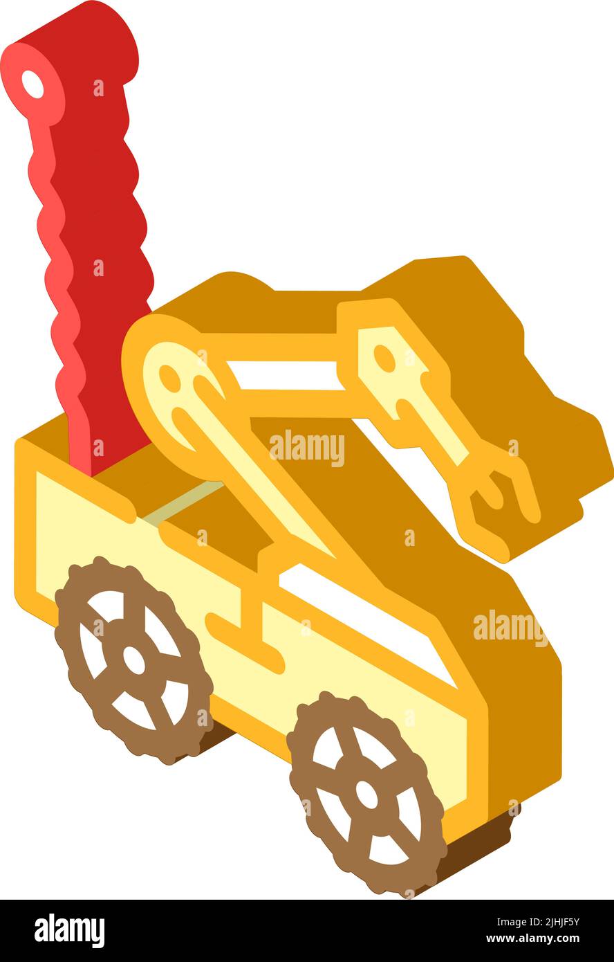 robotics kids club isometric icon vector illustration Stock Vector ...