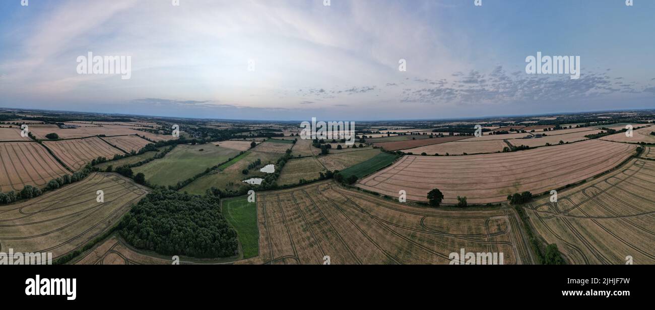 18th century landscaped Rainsborough camp Iron Age HillFort ...