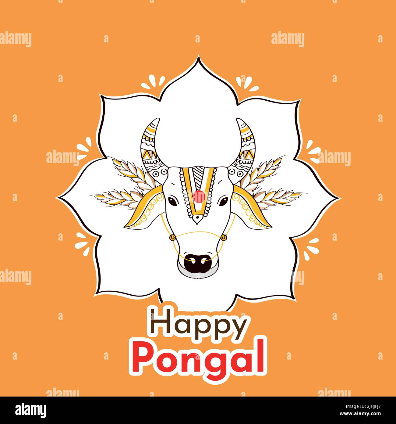 Pongal festival india Stock Vector Images - Alamy