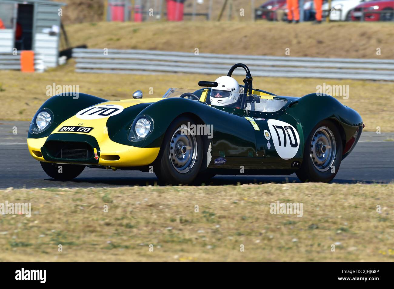 Lister jaguar at snetterton hi-res stock photography and images - Alamy