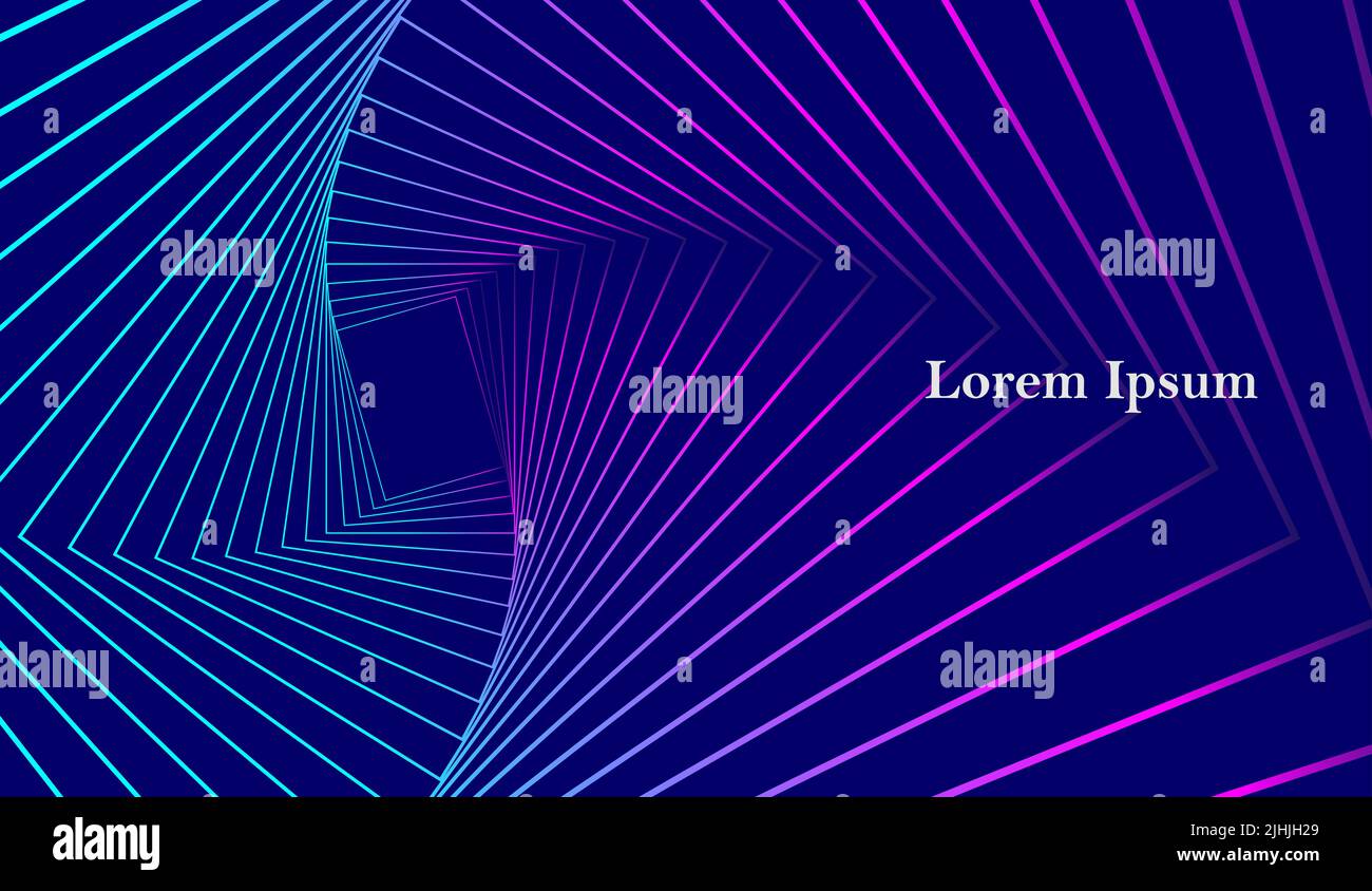 abstract blue purple rectangle, network image, geometric pattern ...