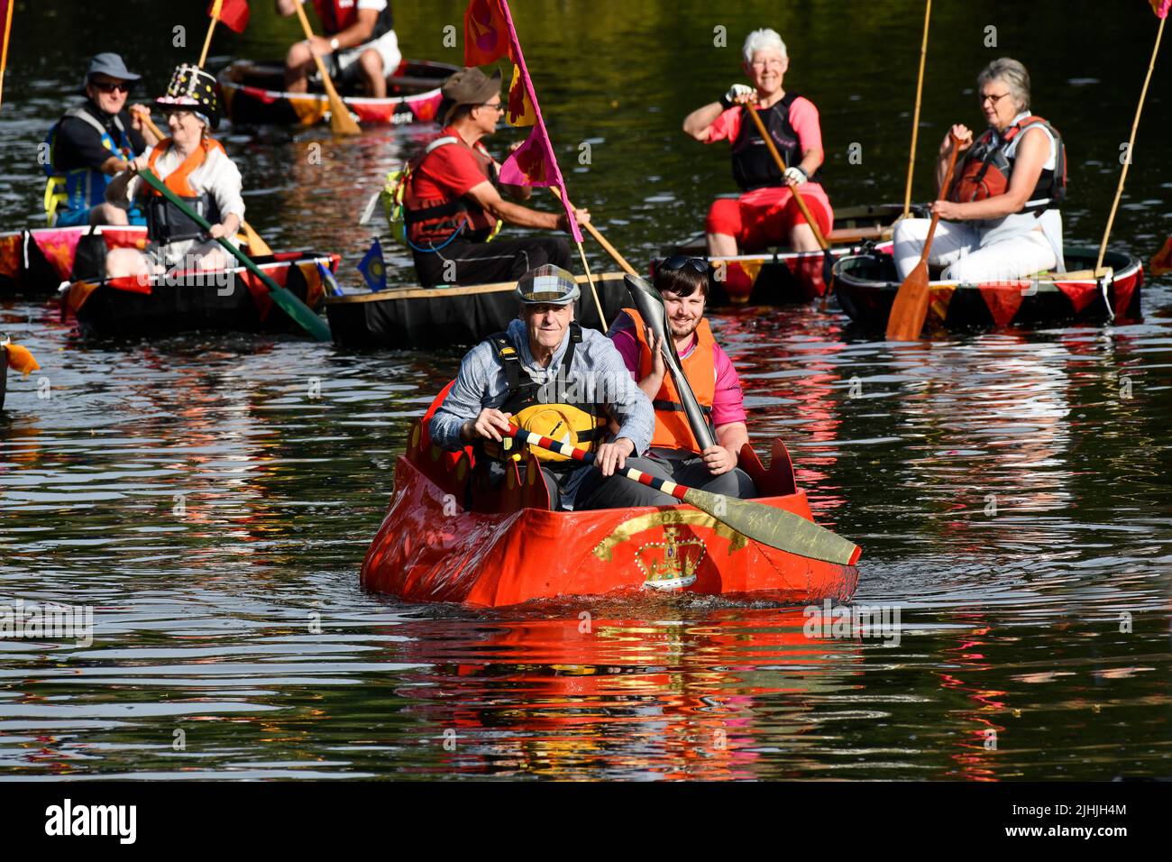 Queen's Baton Relay. The Commonwealth Games Queen's Baton Relay passing ...
