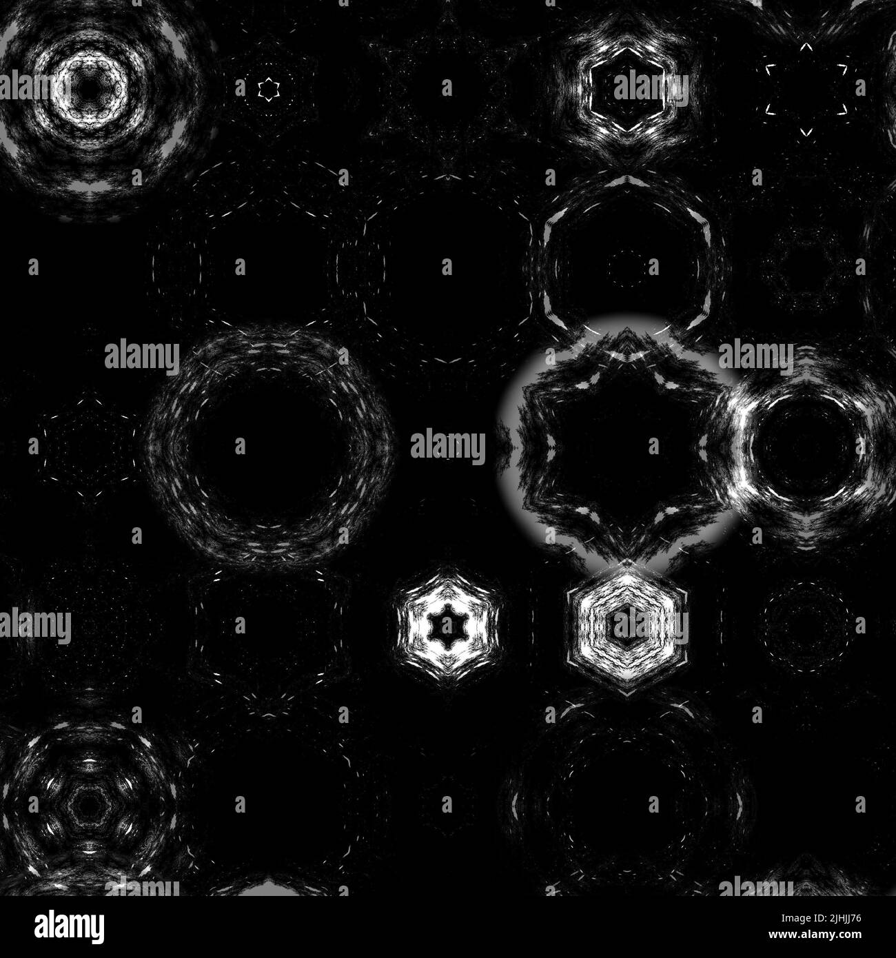 Abstract Computer generated Fractal design. A fractal is a never-ending ...