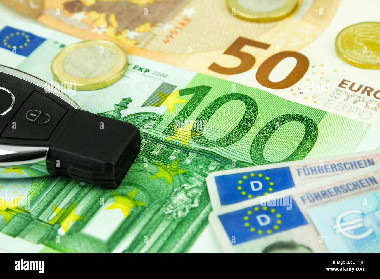 Auto mit euro symbol hi-res stock photography and images - Alamy
