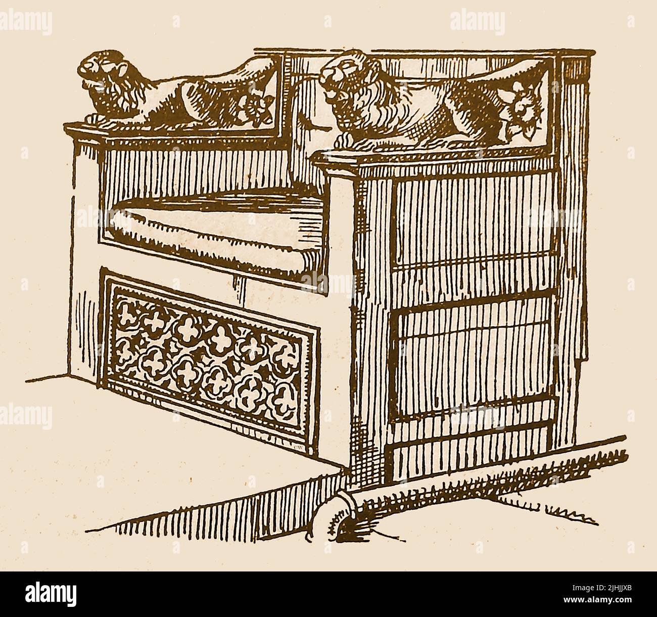 Gothic chair drawing hi-res stock photography and images - Alamy