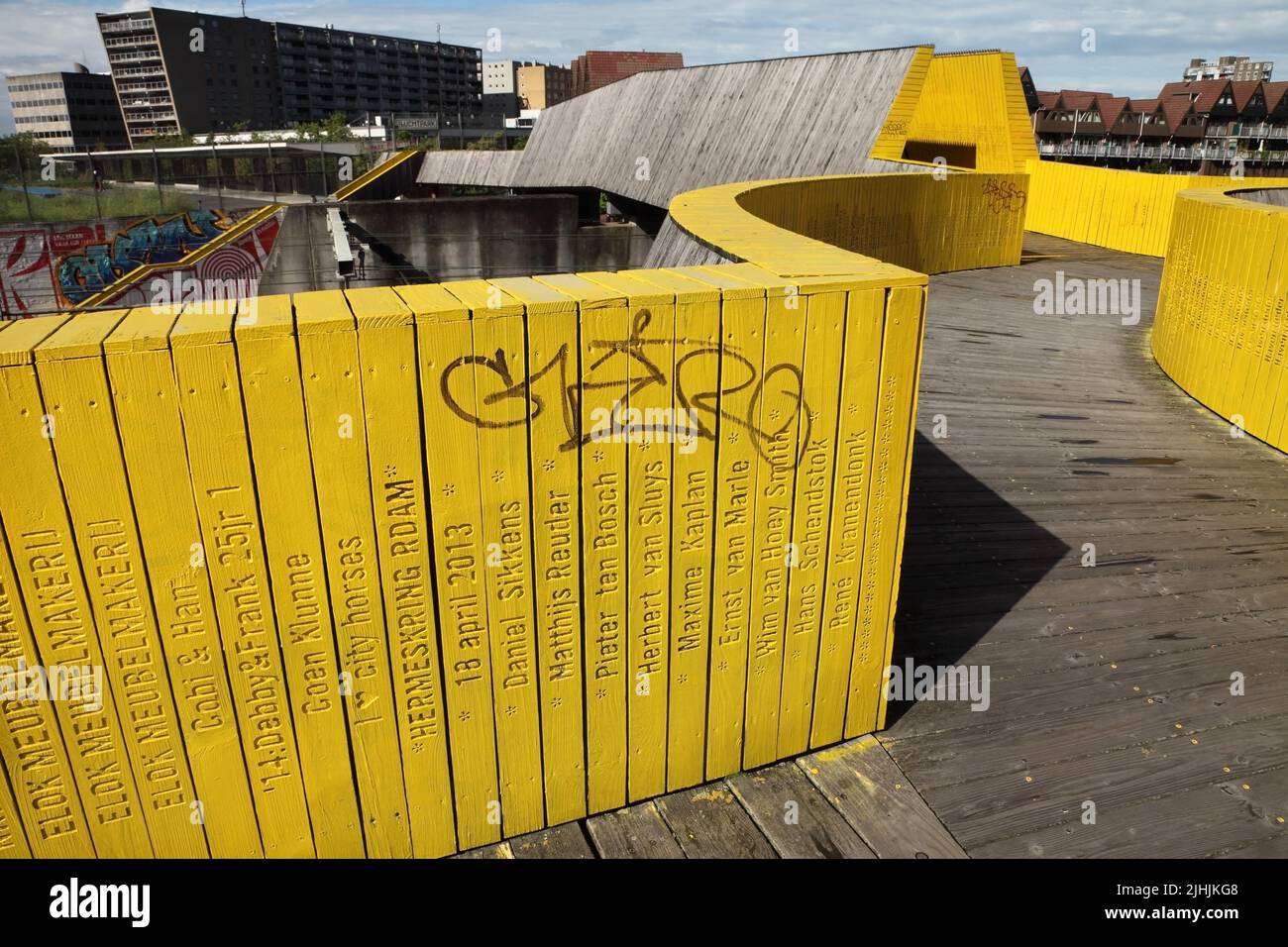 Luchtsingel, rotterdam hi-res stock photography and images - Alamy