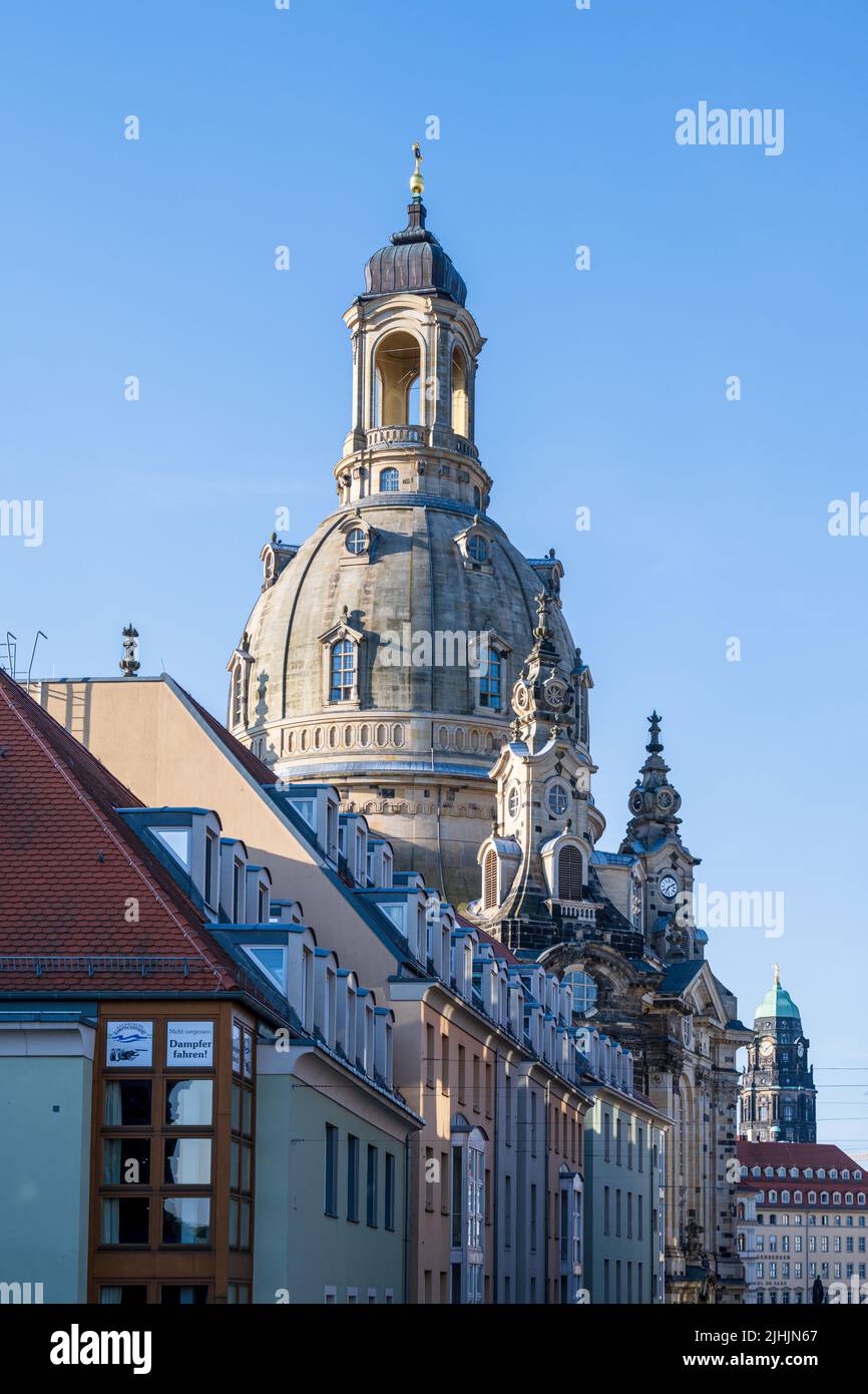 The restored frauenkirche in dresden hi-res stock photography and ...
