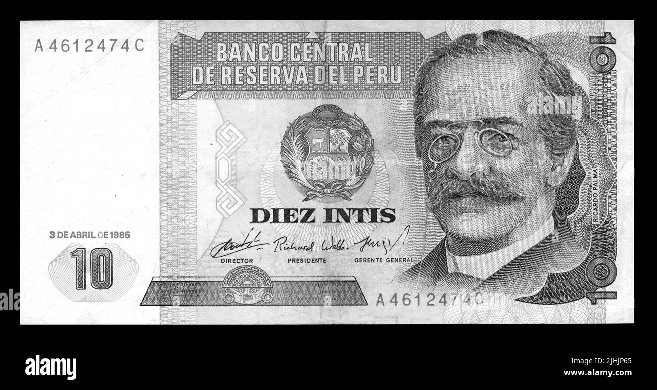 Banknote peru hi-res stock photography and images - Alamy