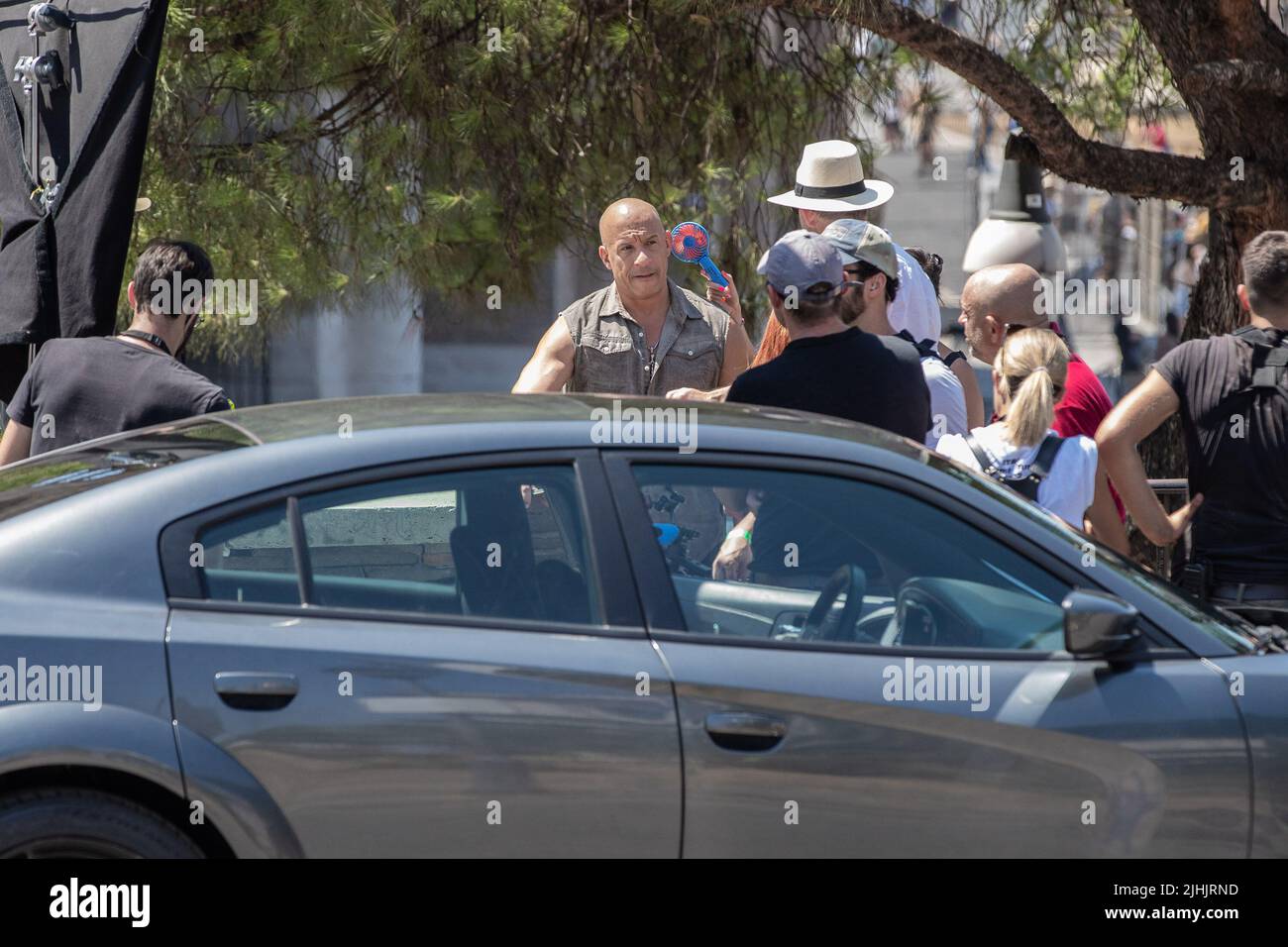 ** NO WEB AND NEWSPAPERS ONLY FOR ITALY ** Rome, Vin Diesel at the ...