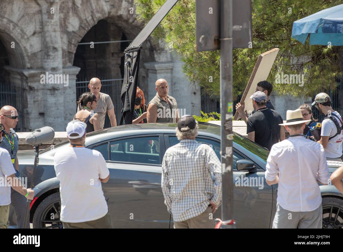 ** NO WEB AND NEWSPAPERS ONLY FOR ITALY ** Rome, Vin Diesel at the ...
