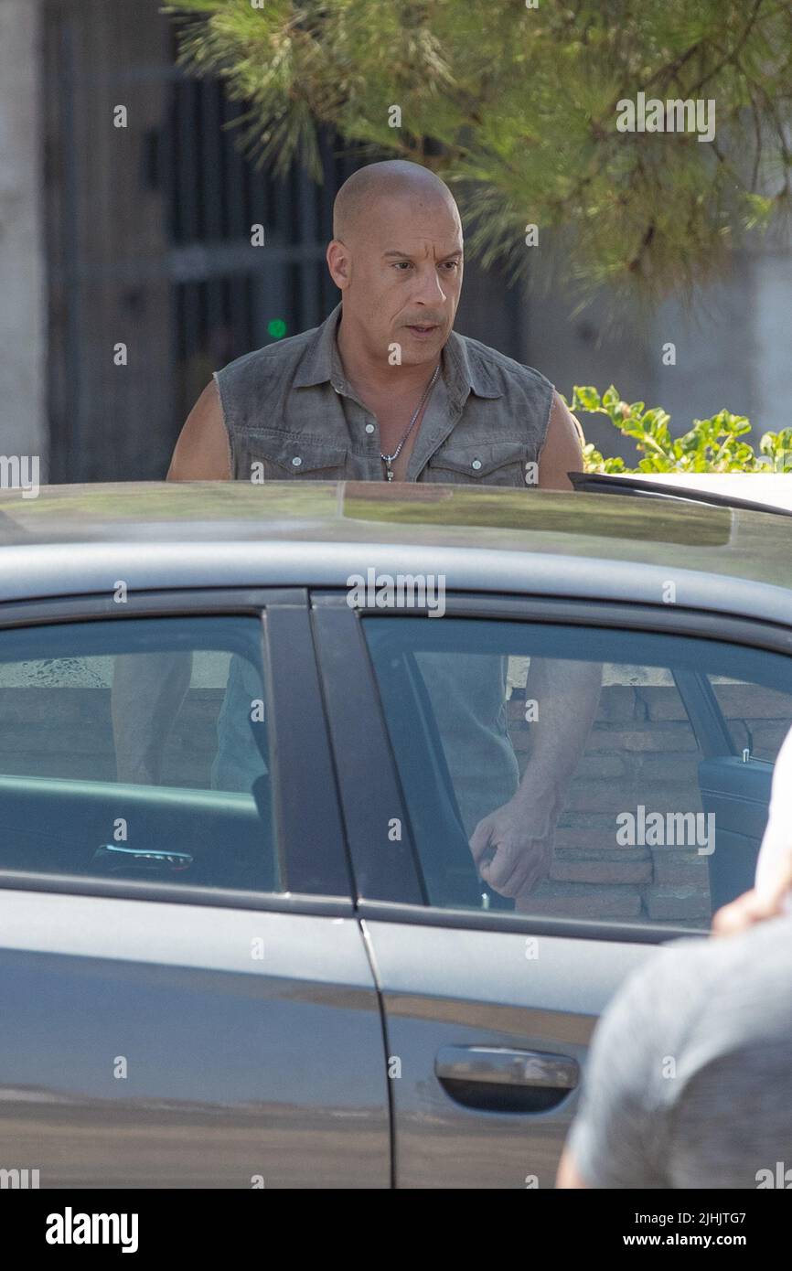 ** NO WEB AND NEWSPAPERS ONLY FOR ITALY ** Rome, Vin Diesel at the ...