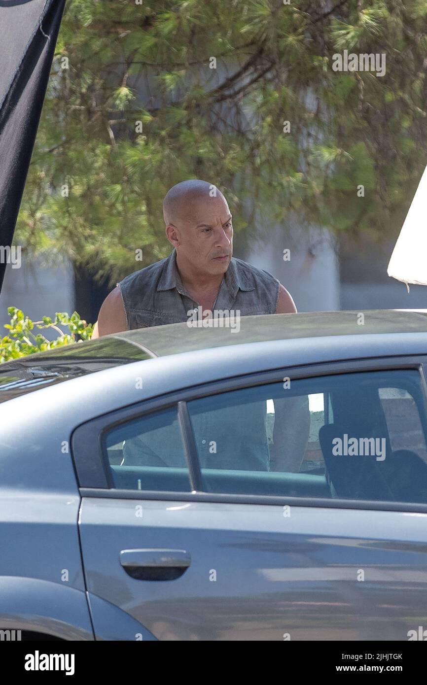 ** NO WEB AND NEWSPAPERS ONLY FOR ITALY ** Rome, Vin Diesel at the ...