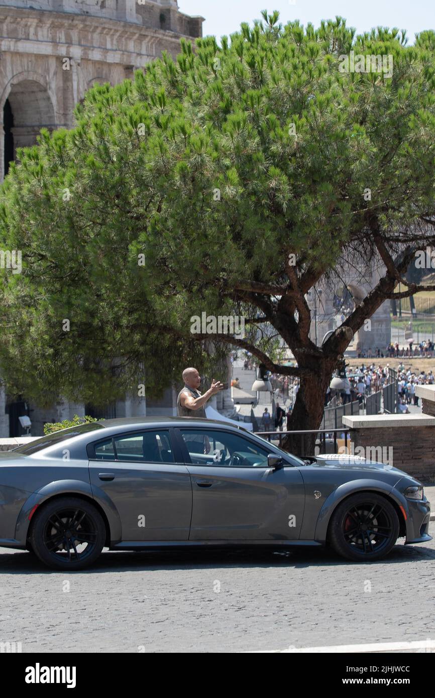 ** NO WEB AND NEWSPAPERS ONLY FOR ITALY ** Rome, Vin Diesel at the ...