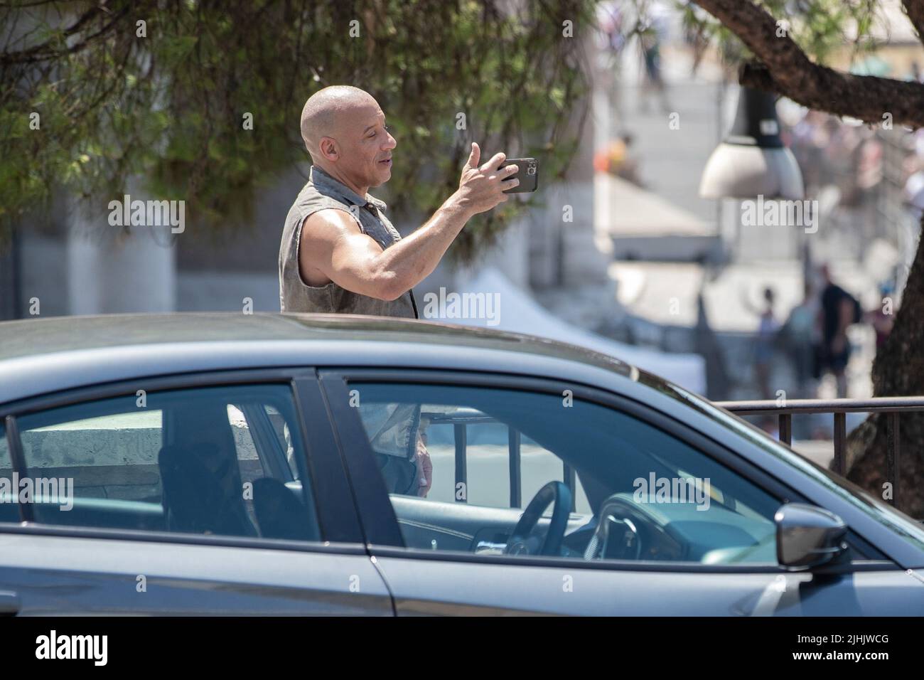 ** NO WEB AND NEWSPAPERS ONLY FOR ITALY ** Rome, Vin Diesel at the ...
