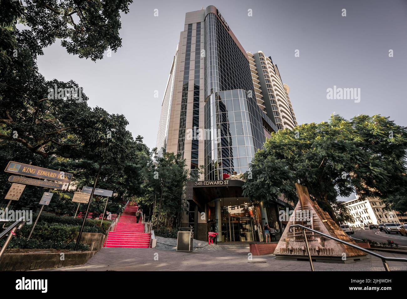 Brisbane, Australia - IBM building on Edward Street Stock Photo - Alamy