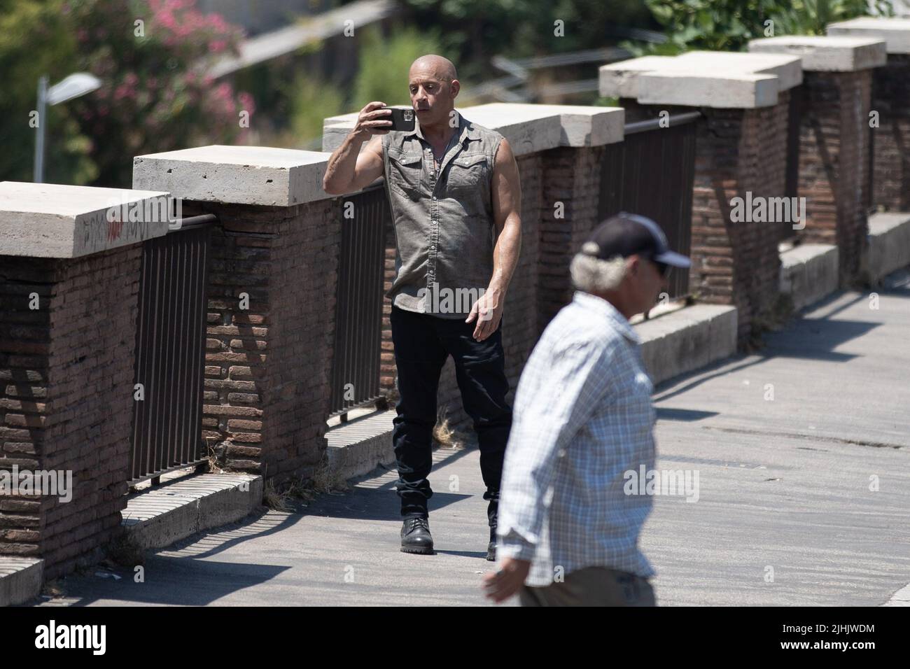 ** NO WEB AND NEWSPAPERS ONLY FOR ITALY ** Rome, Vin Diesel at the ...