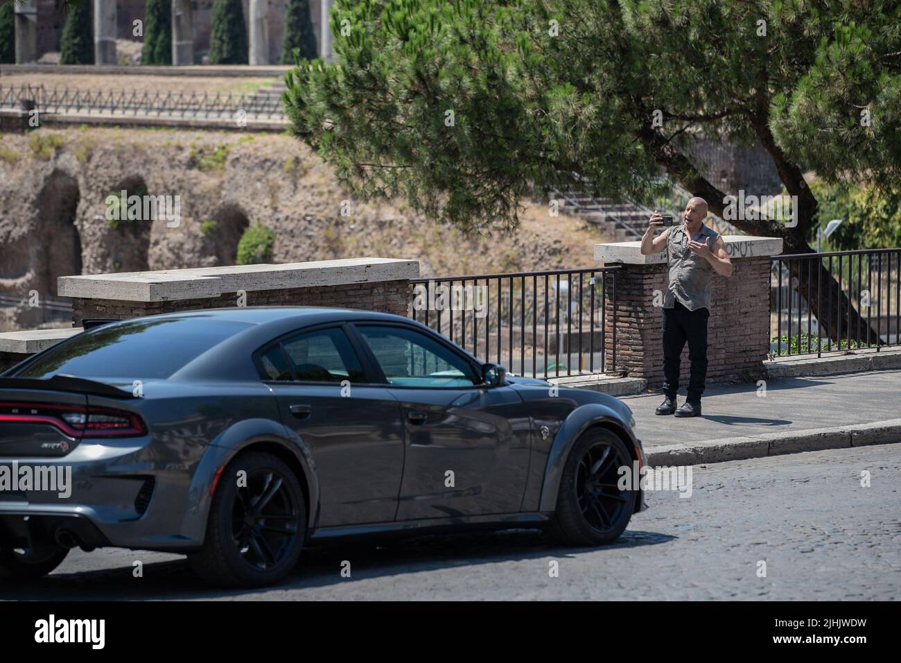 ** NO WEB AND NEWSPAPERS ONLY FOR ITALY ** Rome, Vin Diesel at the ...