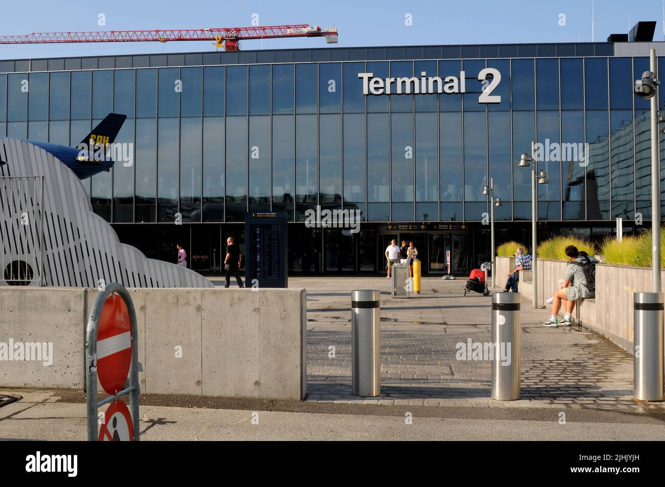Kastrup/Copenhagen/Denmark/19 July 2022/Traveller departure from ...