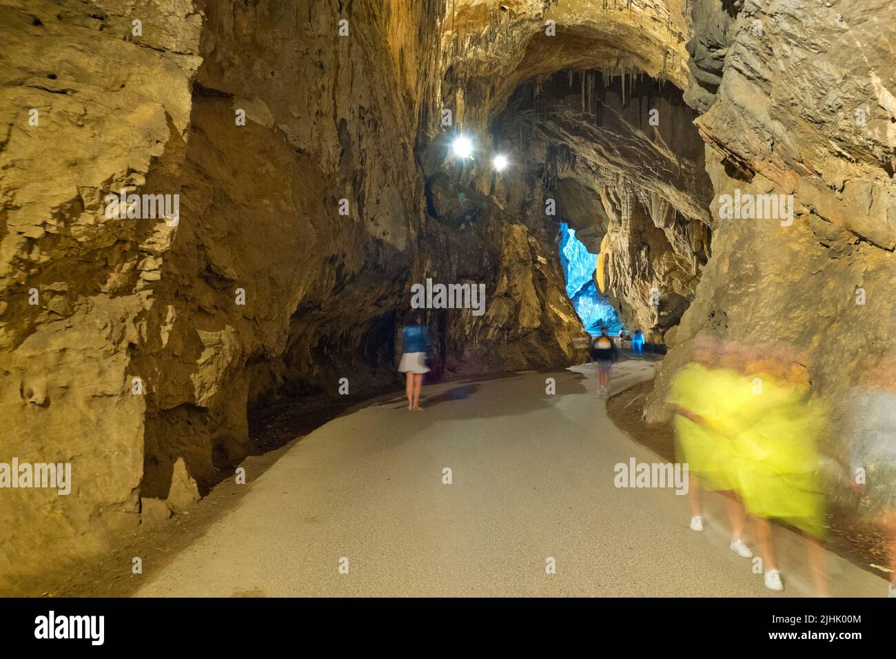 La Cuevona, Road Natural Karst Cave, National Heritage Site, Spanish ...