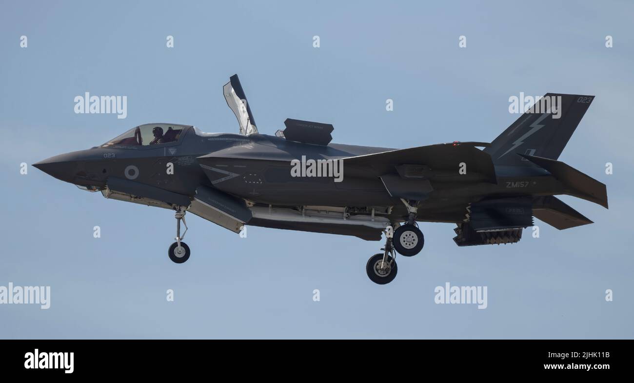 RAF Fairford, Gloucester, UK. 16 July 2022. Military aircraft of all ...