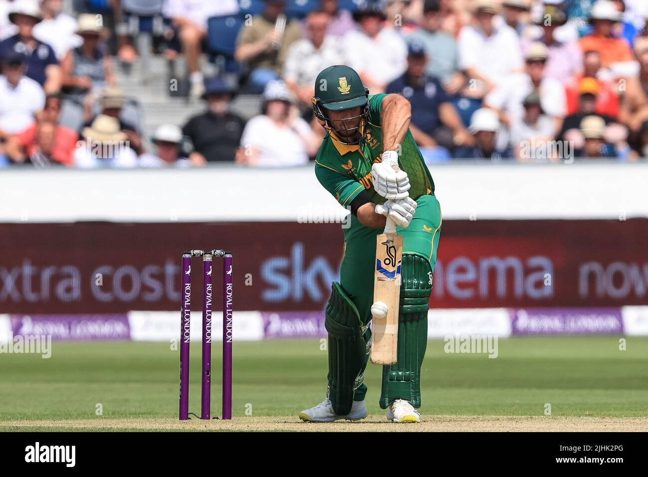 Janneman Malan of South Africa plays a safety shot Stock Photo - Alamy