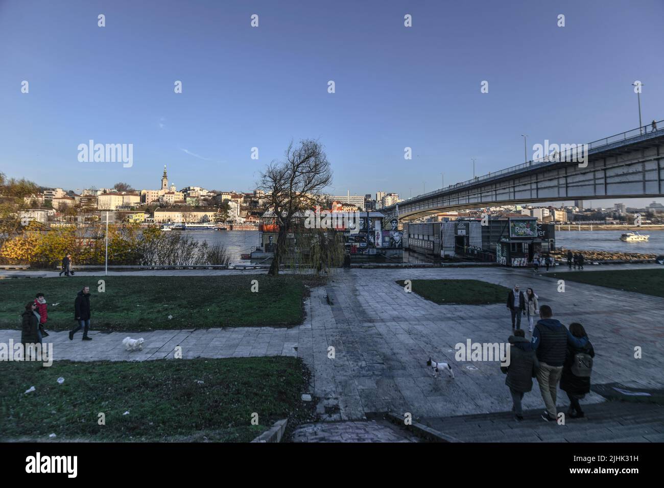 Belgrade dock hi-res stock photography and images - Alamy