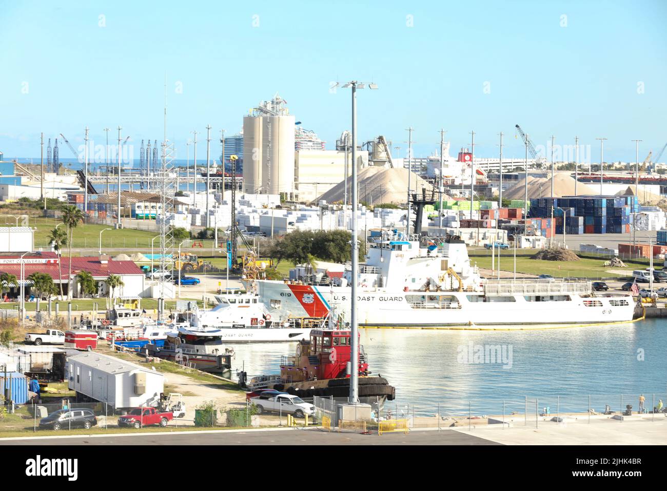 GO Searcher - SpaceX Crew Dragon recovery ship, near Cape Canaveral ...