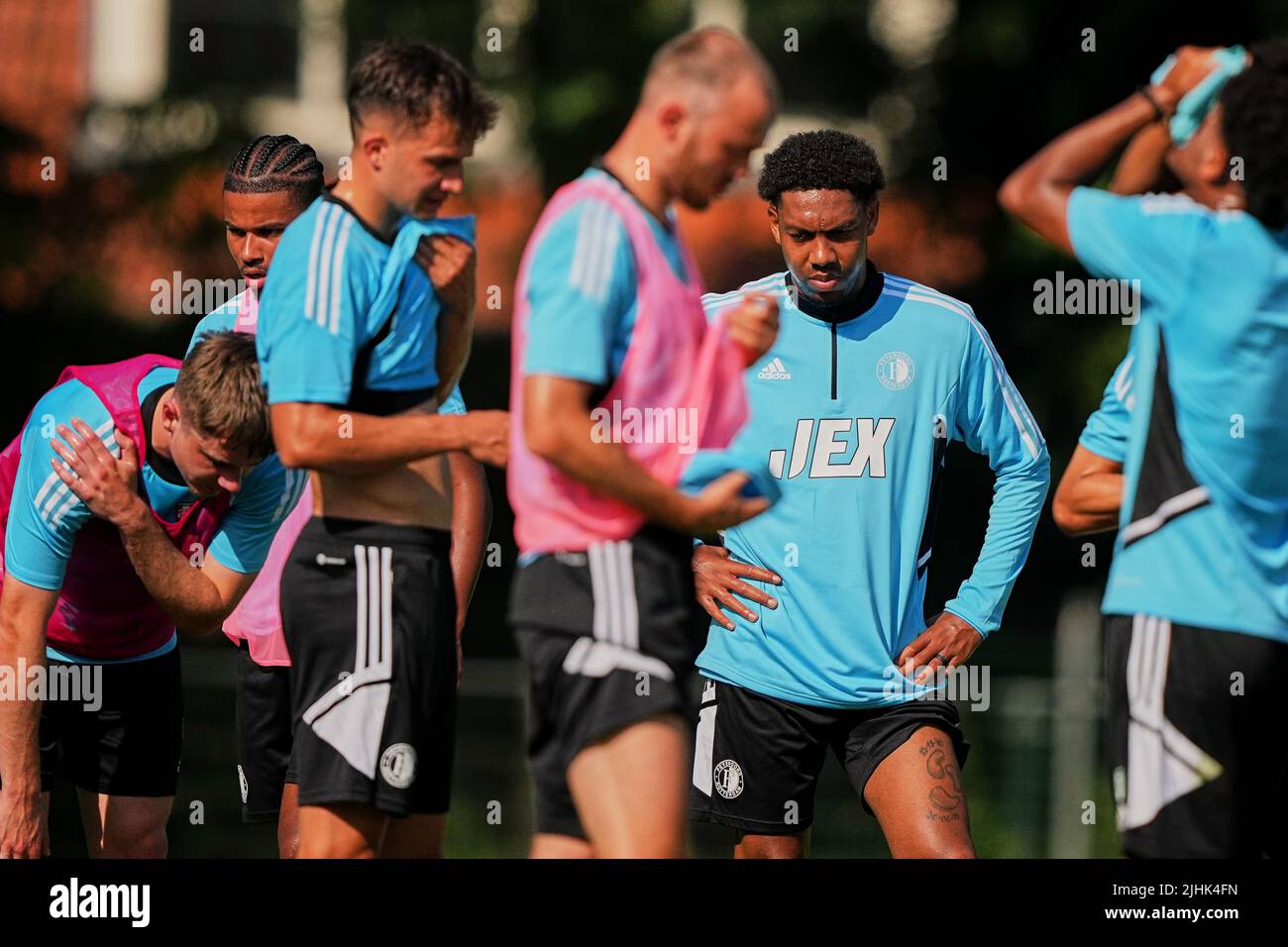 Lutte, Netherlands. 19/07/2022, de Lutte - Cole Bassett of Feyenoord ...