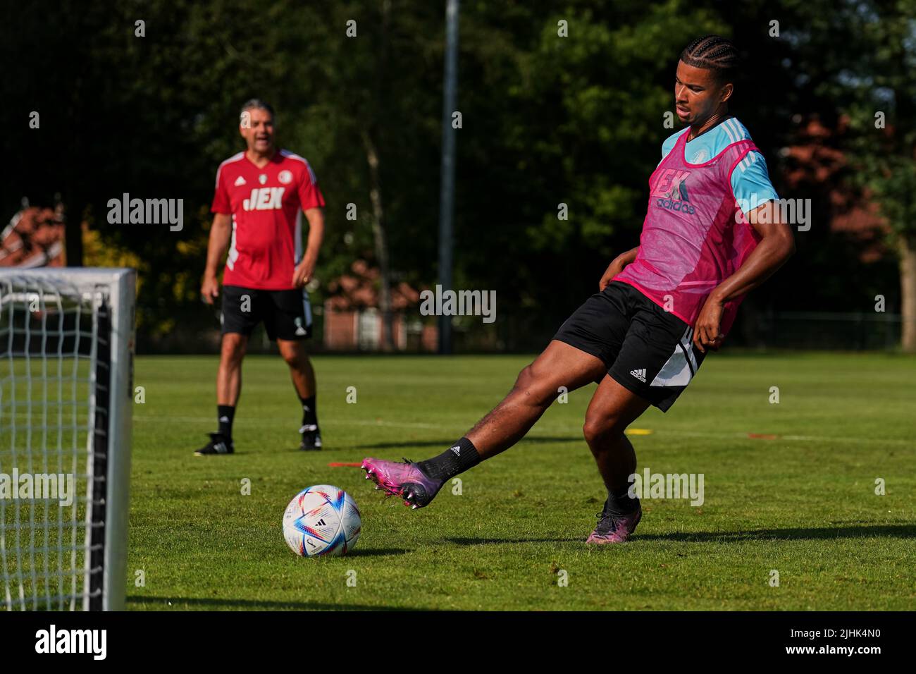 Lutte, Netherlands. 19/07/2022, de Lutte - Denzel Hall of Feyenoord ...