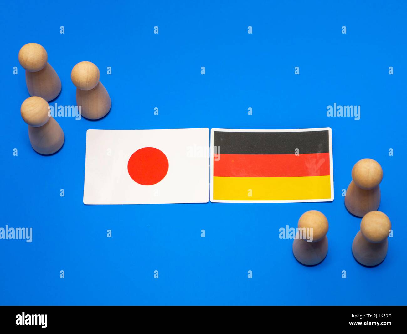 Flag japan and germany hi-res stock photography and images - Alamy