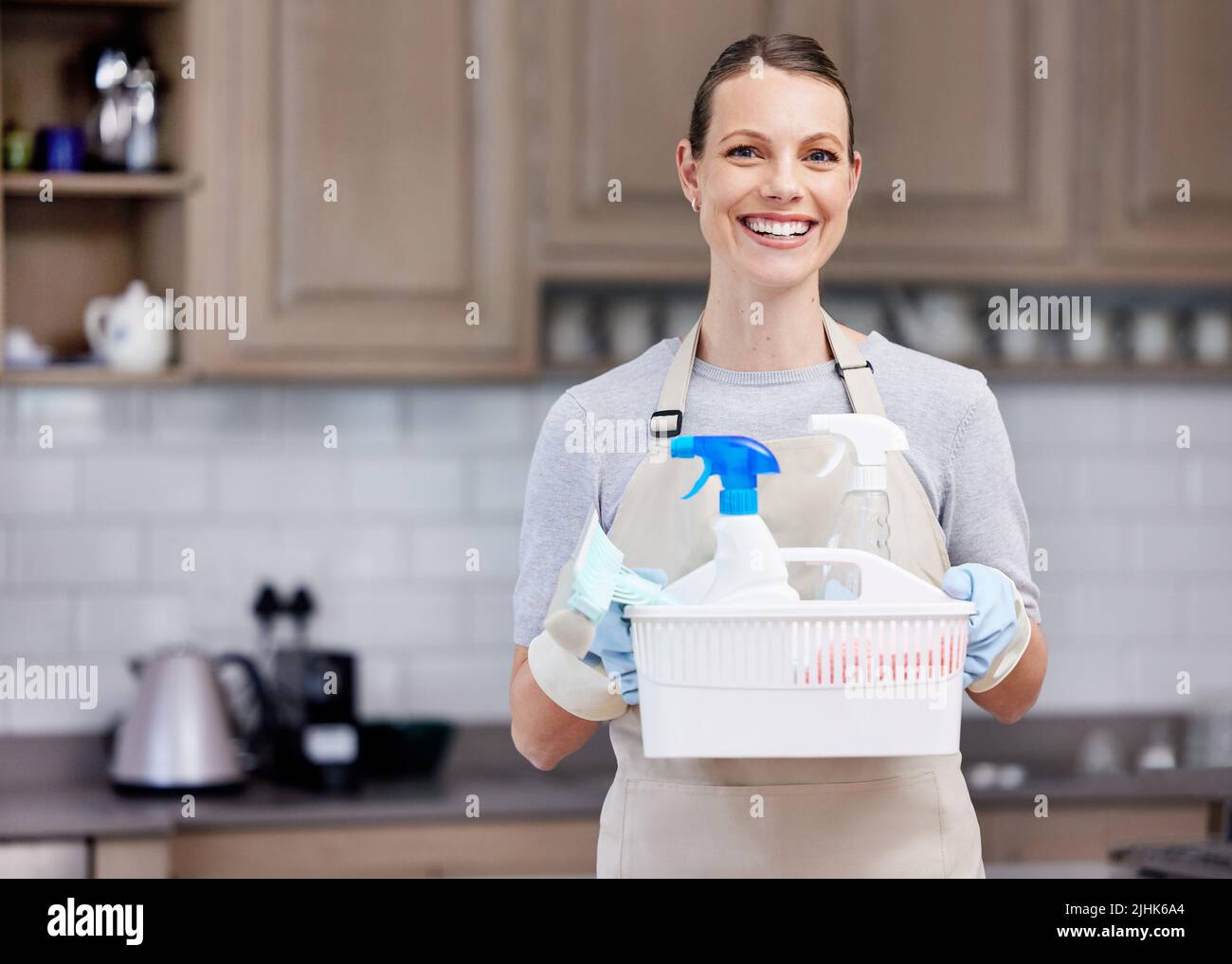 Kitchen cleaning essentials hi-res stock photography and images - Alamy