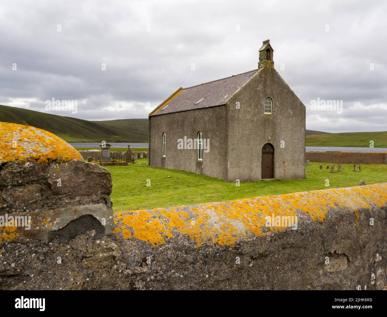The church at Tresta on Fetlar, Shetland, Scotland, UK Stock Photo - Alamy