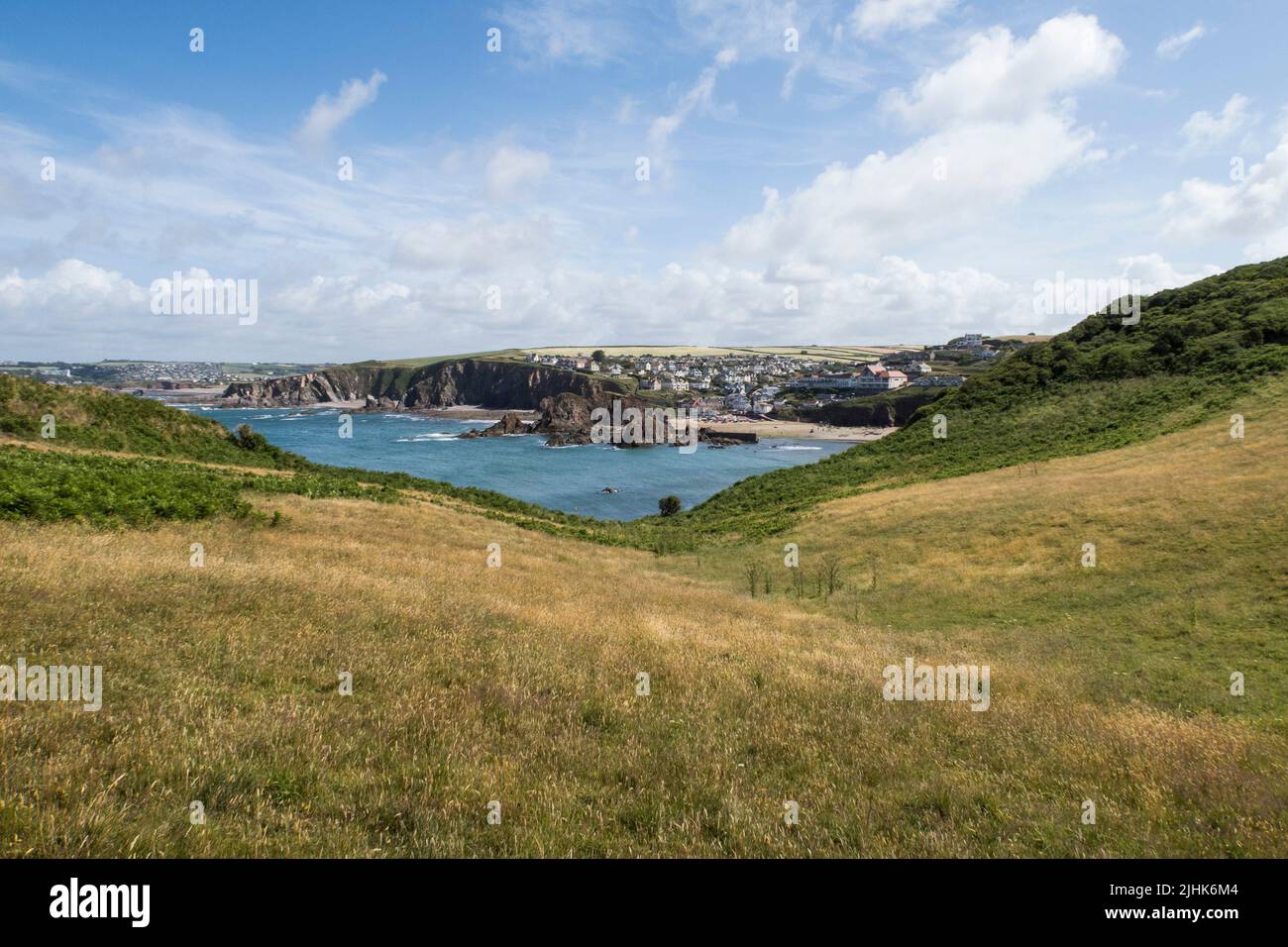 Sandy devon cove in south devon hi-res stock photography and images - Alamy