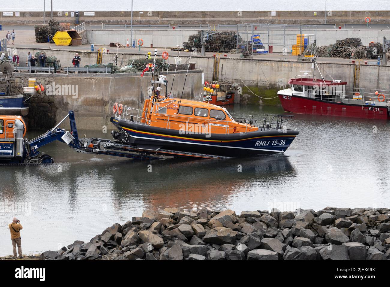 Shannon class lifeboat hi-res stock photography and images - Alamy