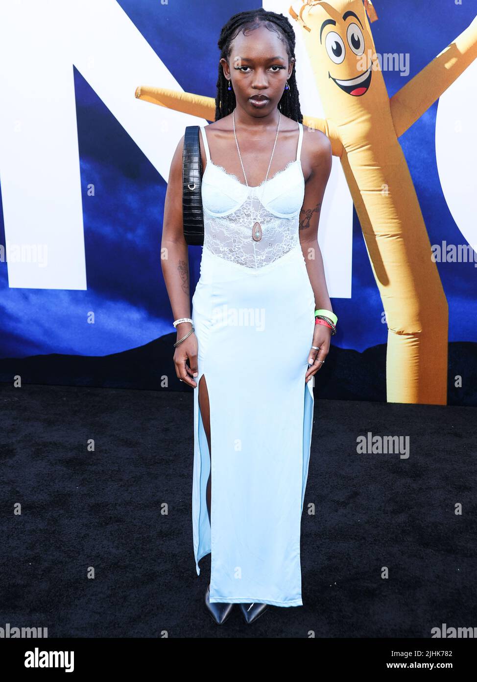 HOLLYWOOD, LOS ANGELES, CALIFORNIA, USA - JULY 18: Elsa Majimbo arrives ...