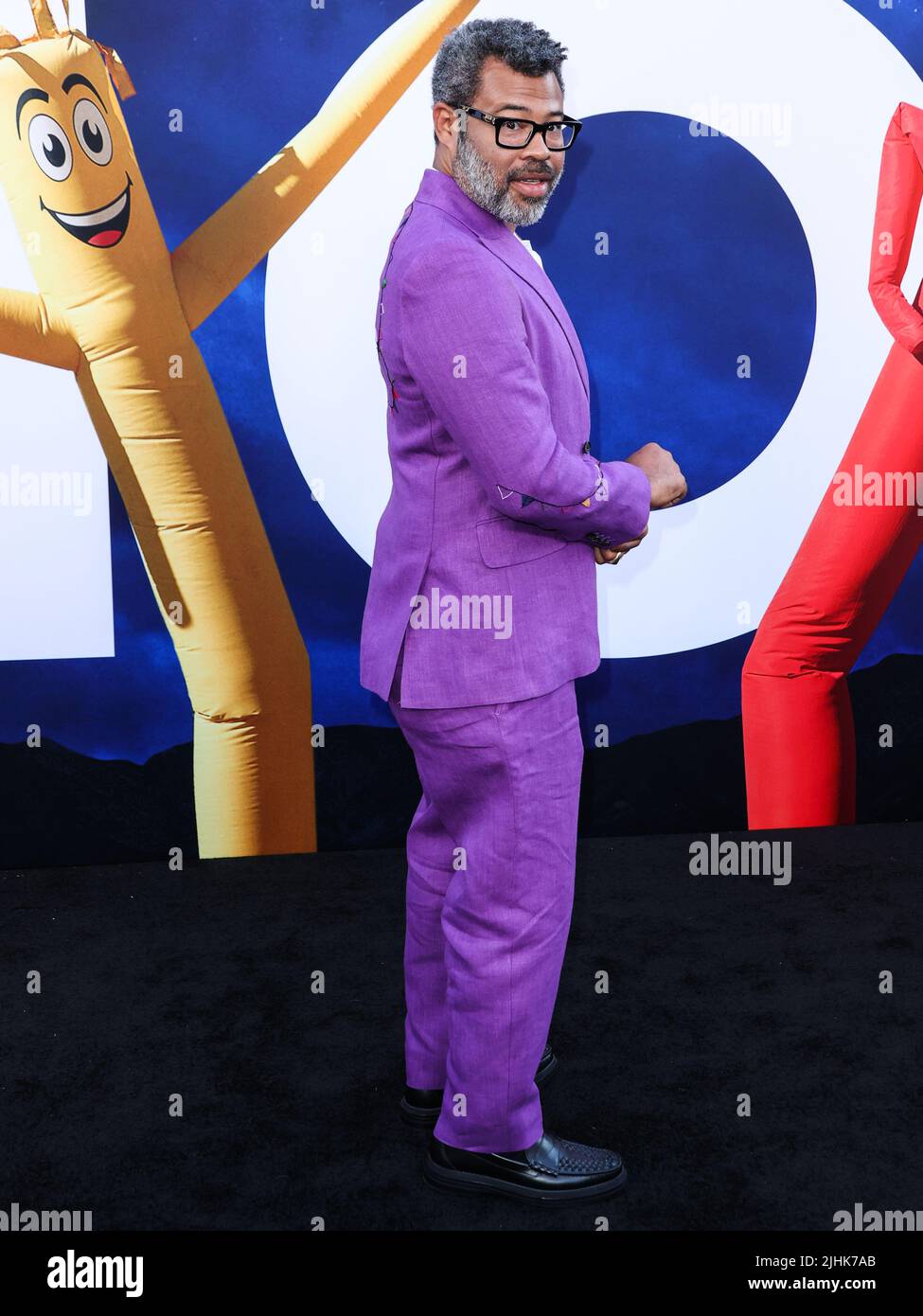 HOLLYWOOD, LOS ANGELES, CALIFORNIA, USA - JULY 18: Jordan Peele arrives ...