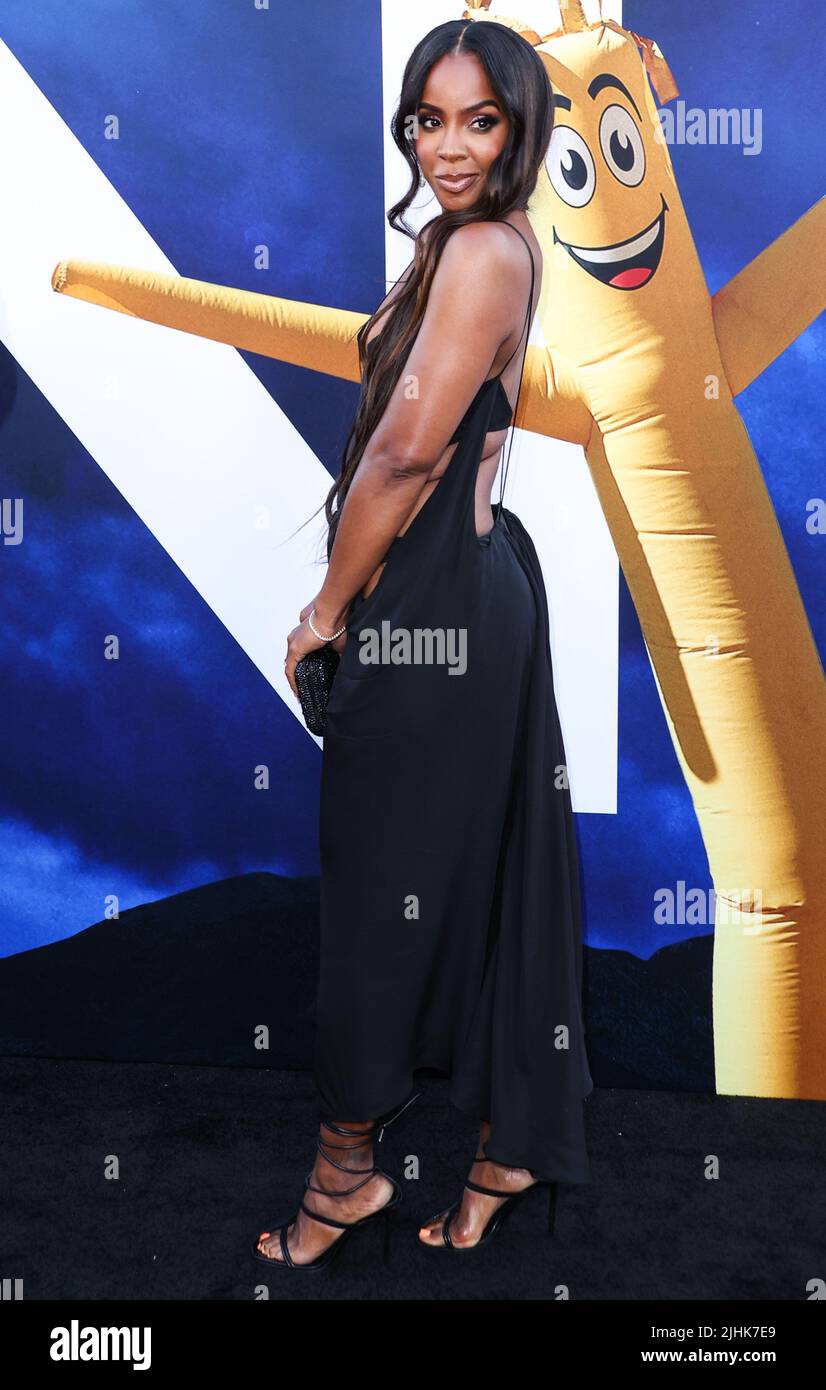 HOLLYWOOD, LOS ANGELES, CALIFORNIA, USA - JULY 18: Kelly Rowland ...