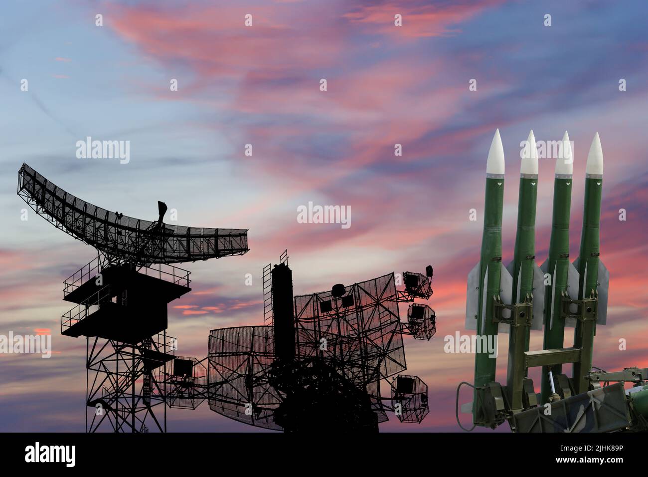 Air defense radars of military mobile anti aircraft systems and modern Russian anti-aircraft ...