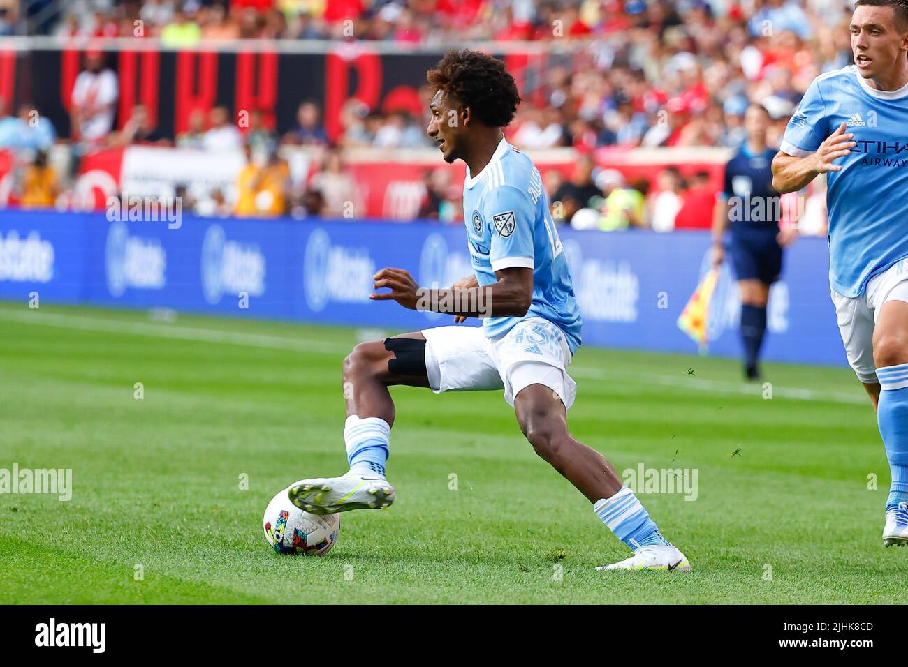 HARRISON, NJ - JULY 17: New York City FC forward Talles Magno (43 ...