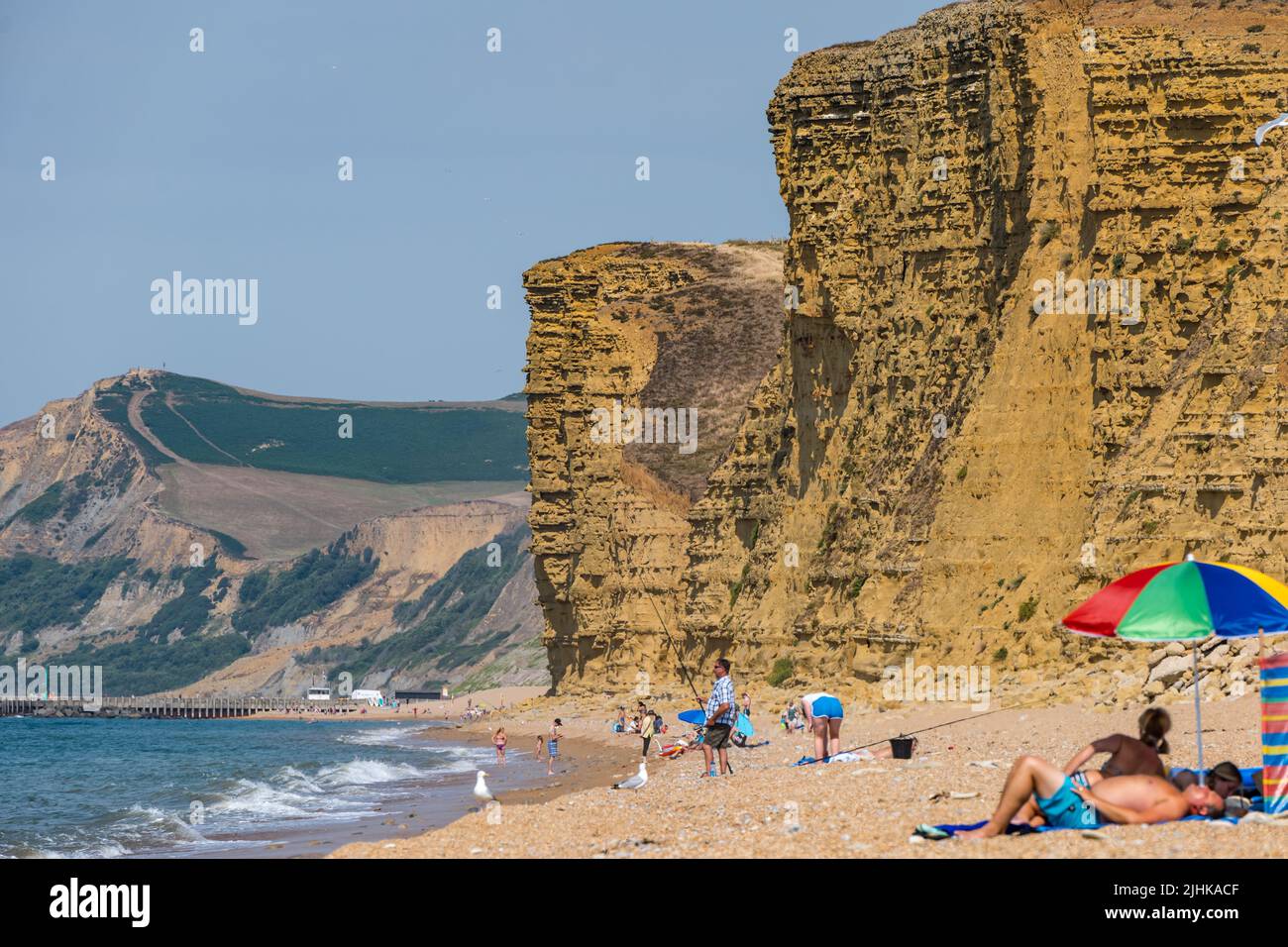 Dorset, England, United Kingdom, 19th July 2022. UK Weather: heatwave ...