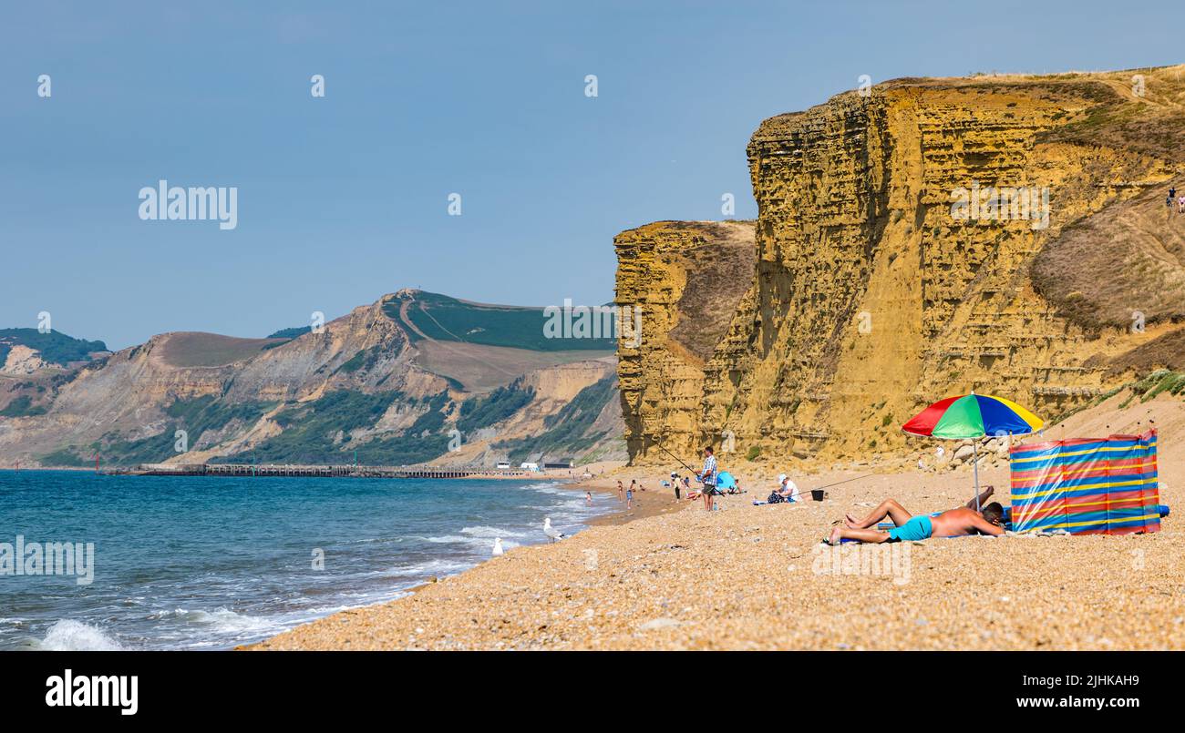 Dorset, England, United Kingdom, 19th July 2022. UK Weather: heatwave ...