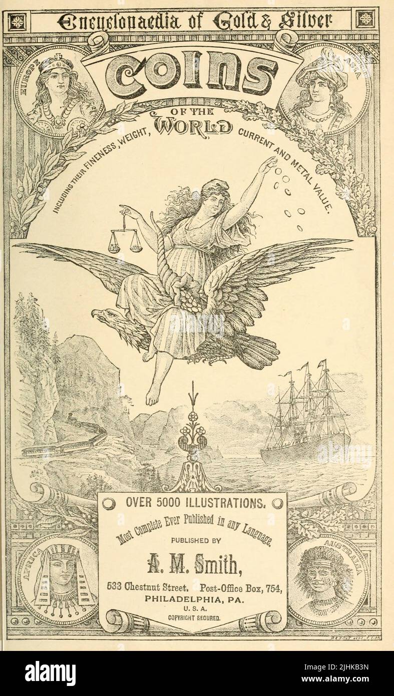 Frontispiece from the book Illustrated encyclopaedia of gold and silver ...