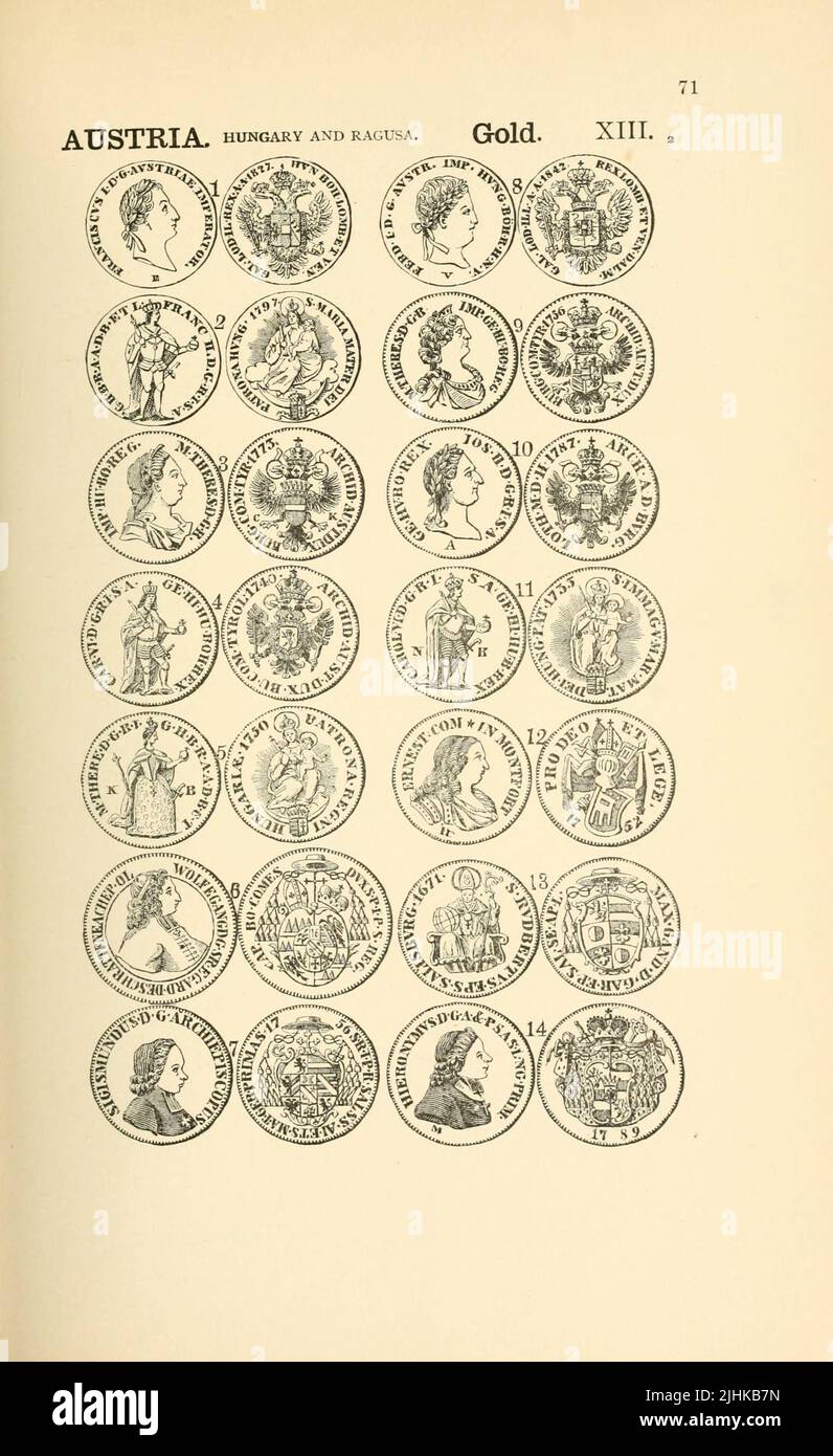 Austria Coins and Medals from the book Illustrated encyclopaedia of ...